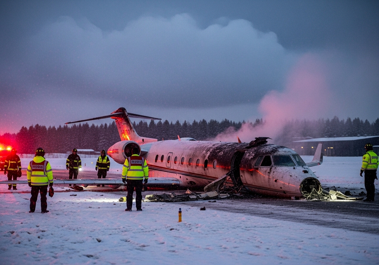 Private Jet Crash: Irony and Tragedy Unveiled | American Liberty Report